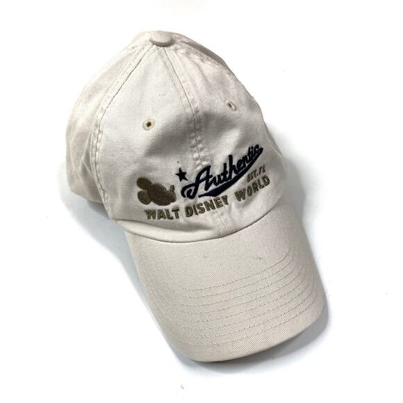 Disney | Accessories | 33 Disney Walt Disney World Authentic Beige ...